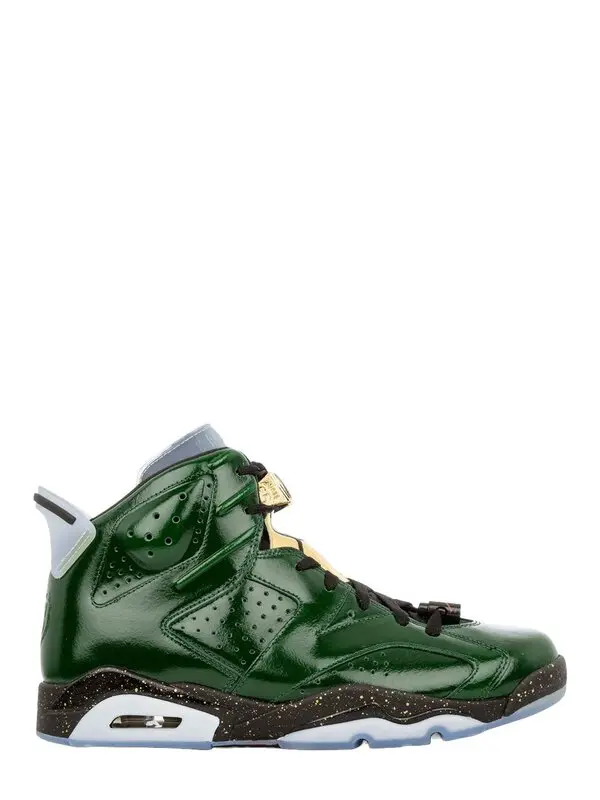JORDAN Air 6 Retro Champagne Sneakers - Green