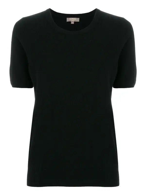 N.peal Round Neck T-shirt - Black