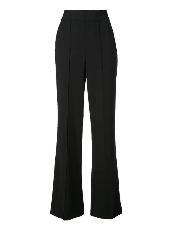 Alice + Olivia Dylan Wide-leg Trousers - Black
