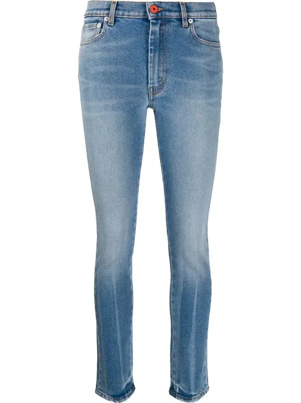 Heron Preston Rinsed Skinny Jeans - Blue