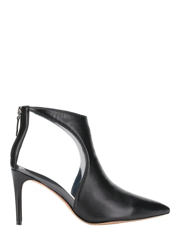 ALEXANDRE BIRMAN Cut-out Detail Ankle Boots - Black