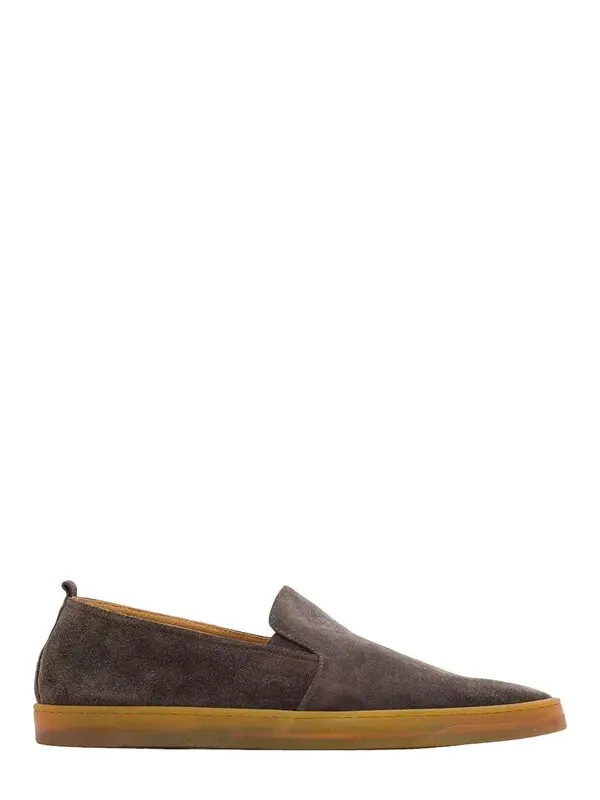 HENDERSON BARACCO Round Toe Slip-on Loafers - Brown
