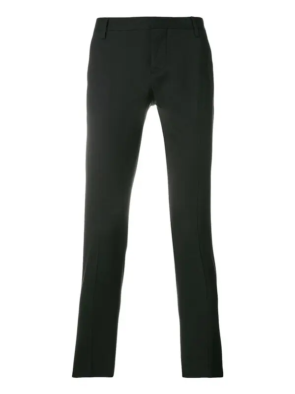 ENTRE AMIS Tailored Trousers - Black