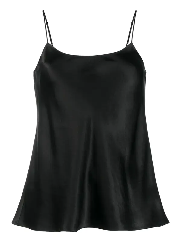 Vince Metallic Vest - Black