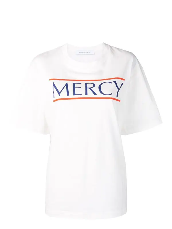 WALK OF SHAME Mercy" T-shirt - White