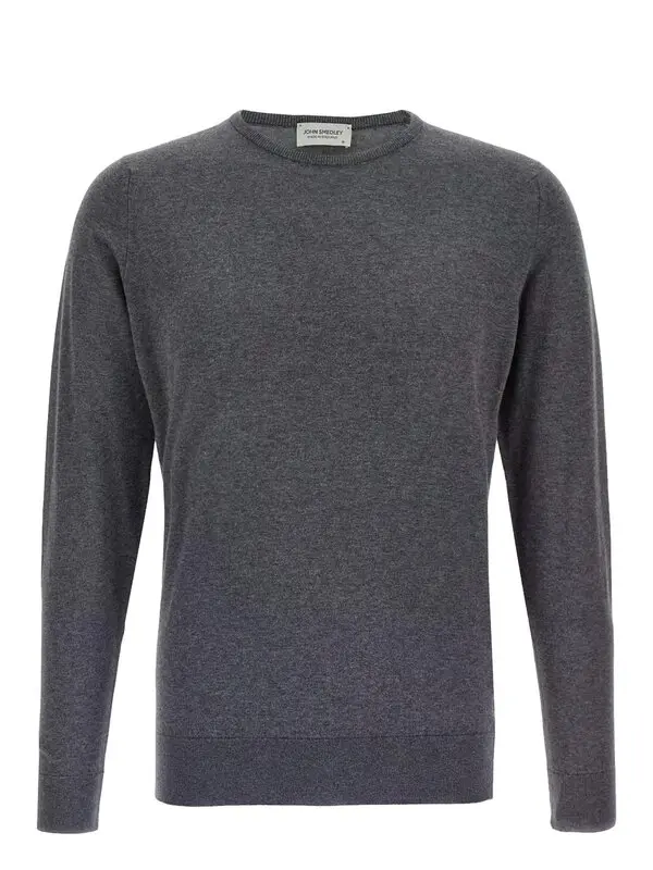 John Smedley Cotton Sweater - Grey
