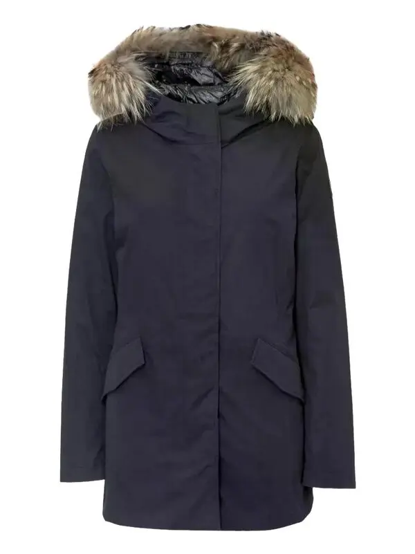 Woolrich Padded Parka Coat - Blue
