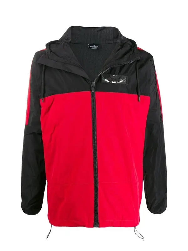 COUNTY OF MILAN Wings Patch Windbreaker - Red