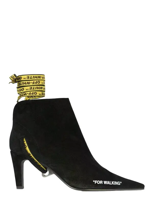 Off-White Ankle Boots - Black