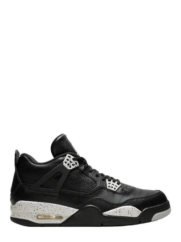 JORDAN 4 Retro Ls Oreo Sneakers - Black