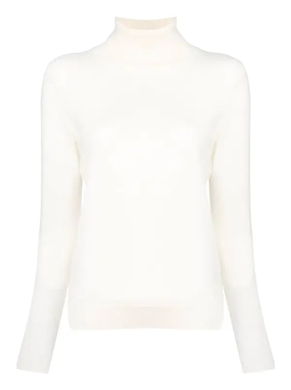N.peal Roll Neck Jumper - Neutrals