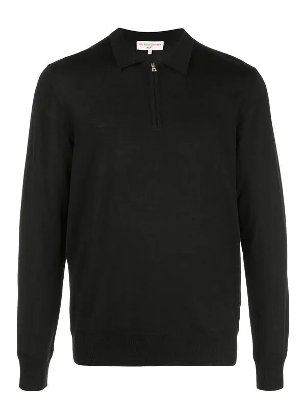 Orlebar Brown X 007 Moonraker Polo Top - Black