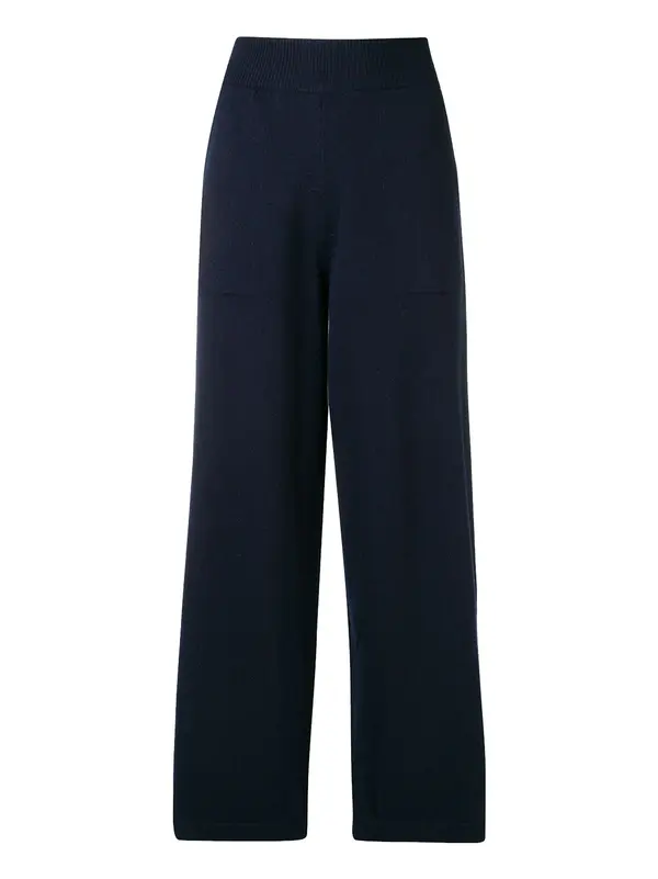 BARRIE Flared Track Pants - Blue