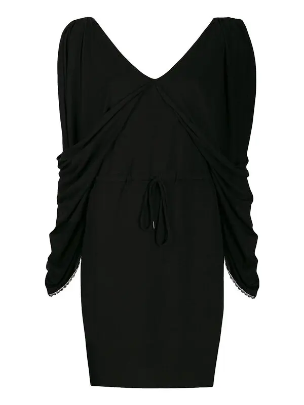 See By Chloé V-neck Jersey Dress - Black