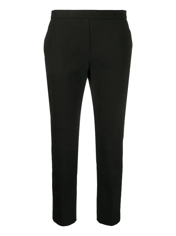 Theory Cropped Tailored Trousers - Black