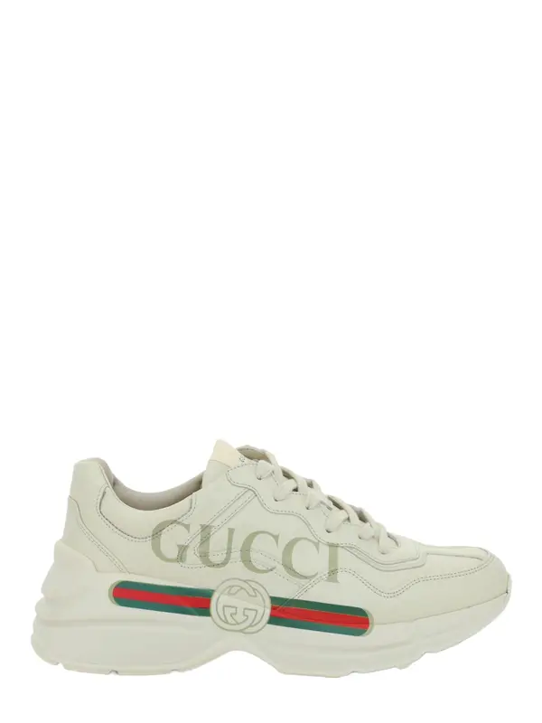Gucci Rhyton Logo Sneakers - Neutrals