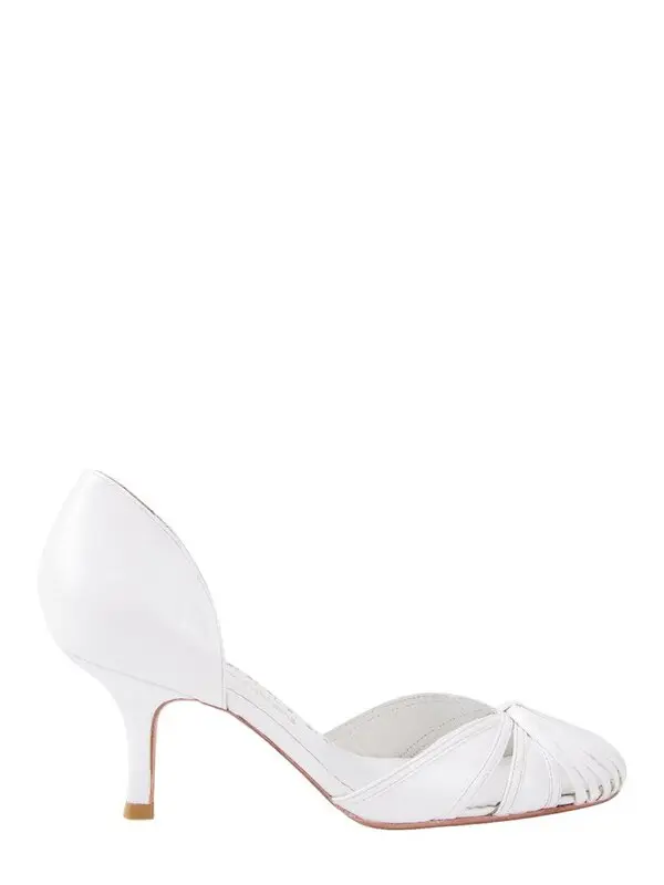 STUDIO CHOFAKIAN Mid-heel Pumps - White