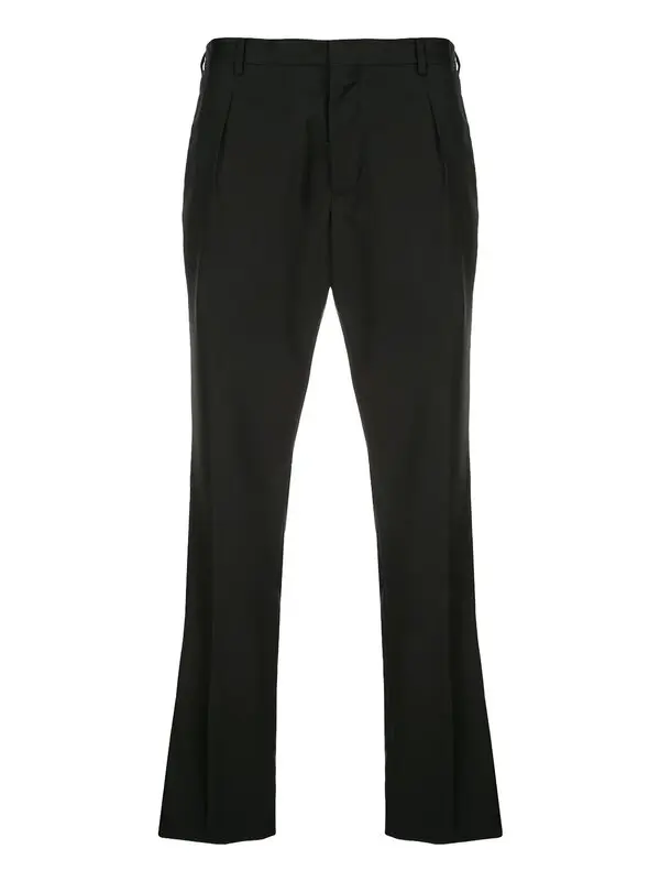 DELADA Straight-leg Trousers - Black