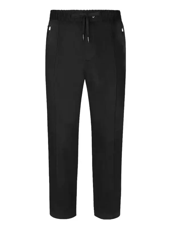 Dolce & Gabbana Logo-plaque Sweatpants - Black
