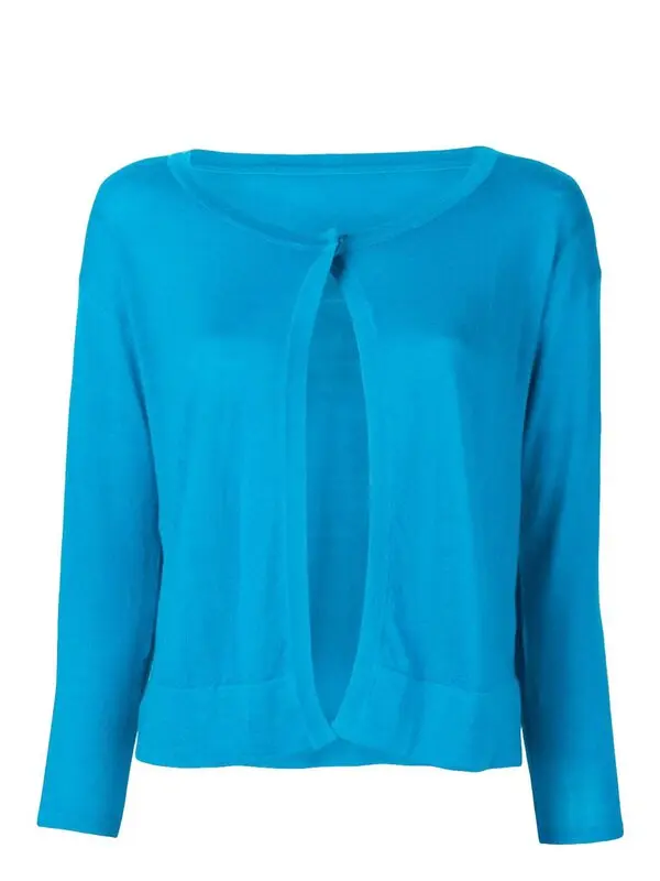 SOTTOMETTIMI One Button Cardigan - Blue