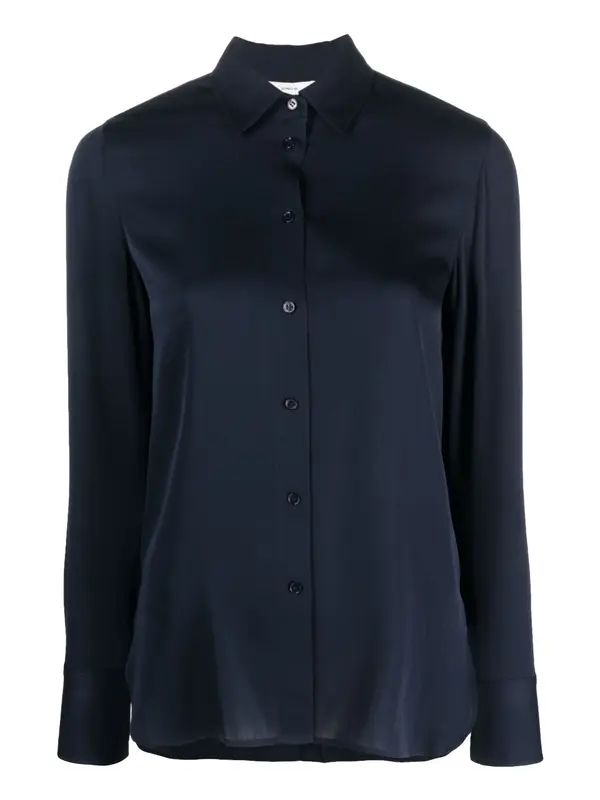 Vince Classic Collar Shirt - Blue