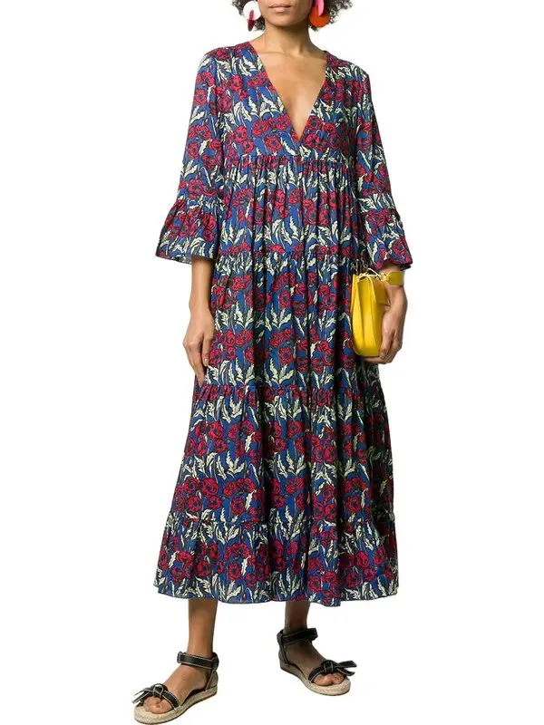 La DoubleJ Jennifer Jane Long Dress - Blue