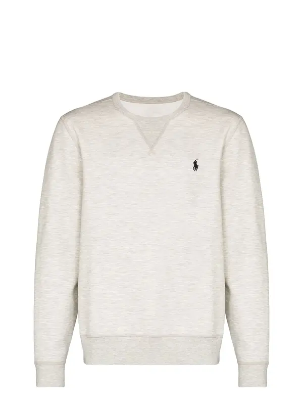 Polo Ralph Lauren Logo-embroidered Sweatshirt - Grey