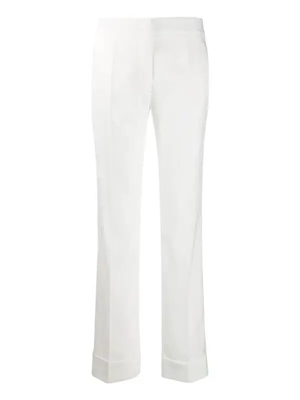 BLANCA VITA Pamela Straight Leg Trousers - White