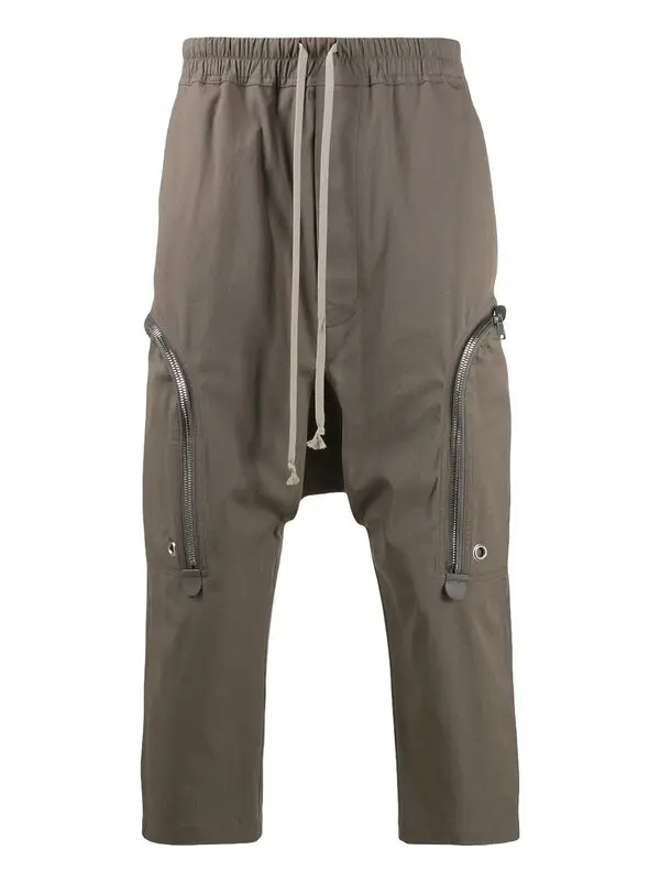 Rick Owens Drop Crotch Trousers - Grey