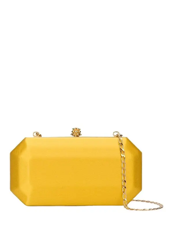 Tyler Ellis Perry Clutch Bag - Yellow