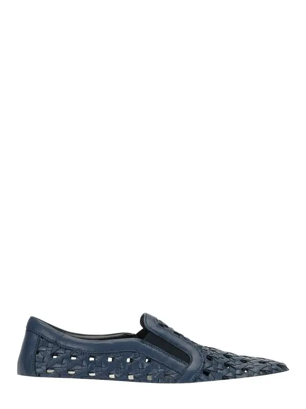 MADISON.MAISON 25mm Woven Sneakers - Blue