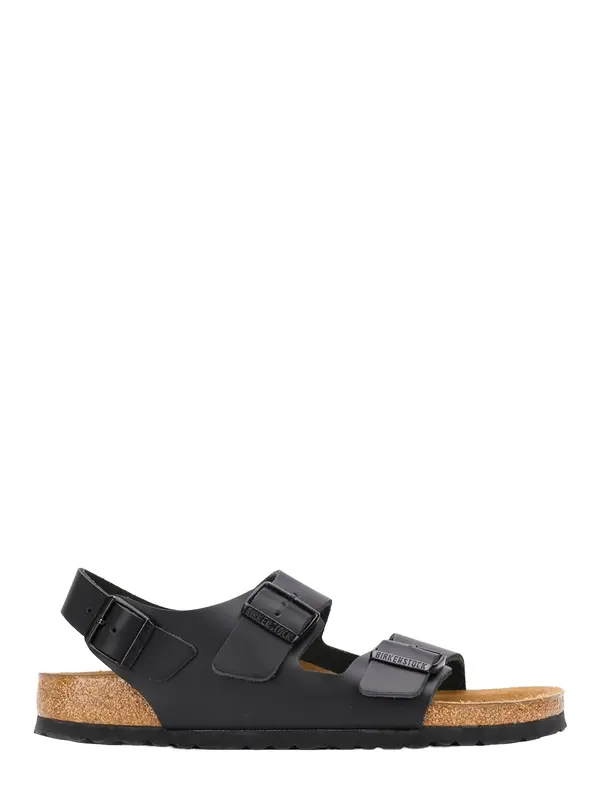 BIRKENSTOCK Milano Buckled Sandals - Black