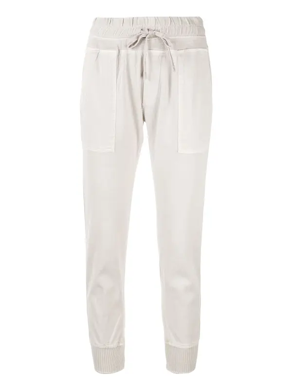 JAMES PERSE Drawstring Trousers - White