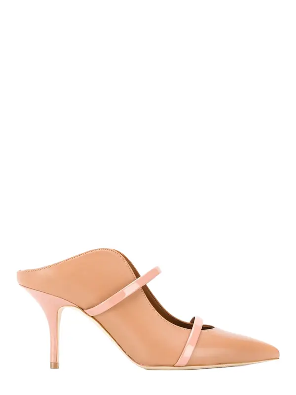 MALONE SOULIERS Pointed Mules - Neutrals