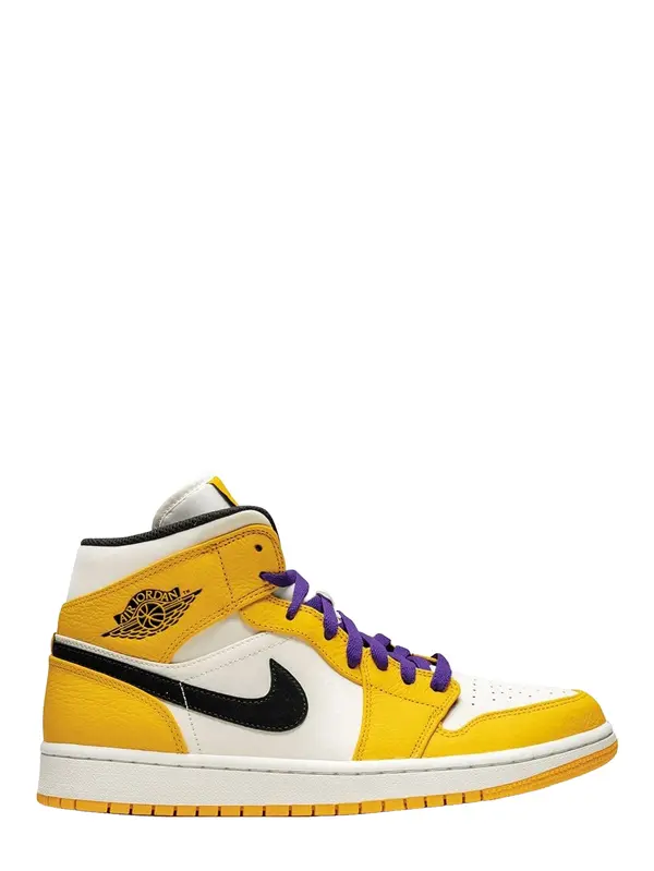 JORDAN 1 Mid Se Sneakers - Yellow
