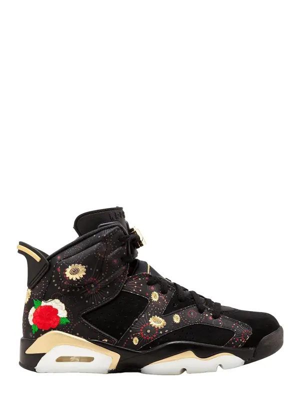JORDAN Air Retro 6 Chinese New Year Sneakers - Black