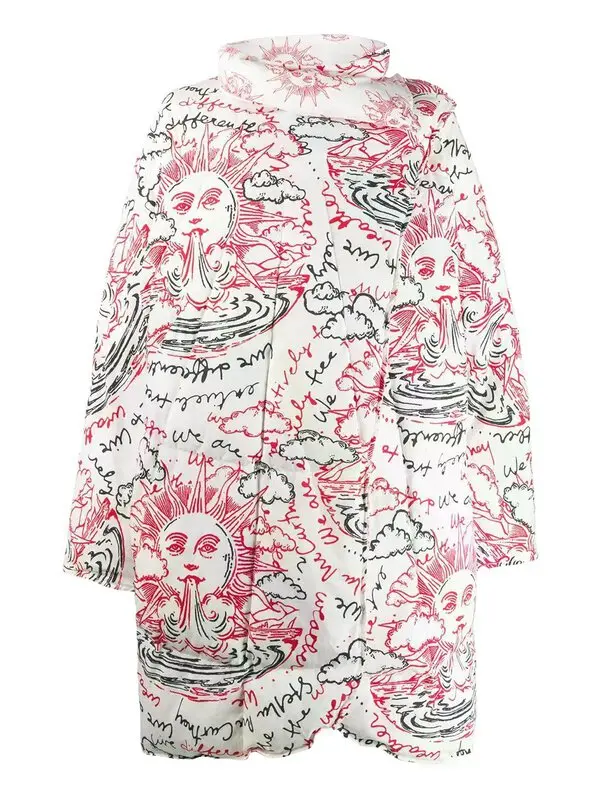Stella McCartney Reversible Padded Coat - White