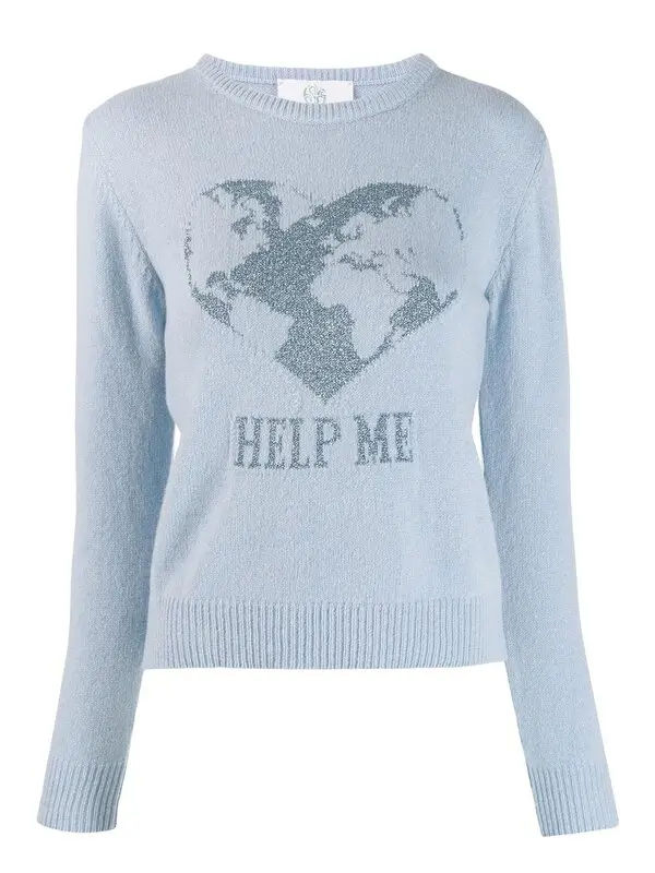 Alberta Ferretti Cashmere Jumper - Blue