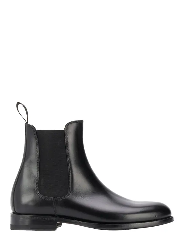 SCAROSSO Elena Chelsea Boots - Black