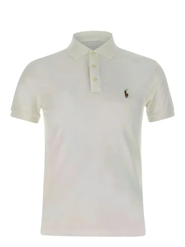 Polo Ralph Lauren Polo Pony-embroidered Polo Shirt - White