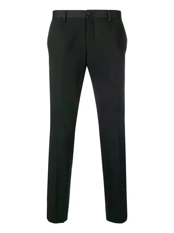 Dolce & Gabbana Slim Tailored Trousers - Black