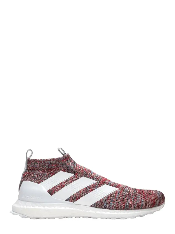Adidas X Kith A16+ Ultraboost Golden Goal Sneakers - Red