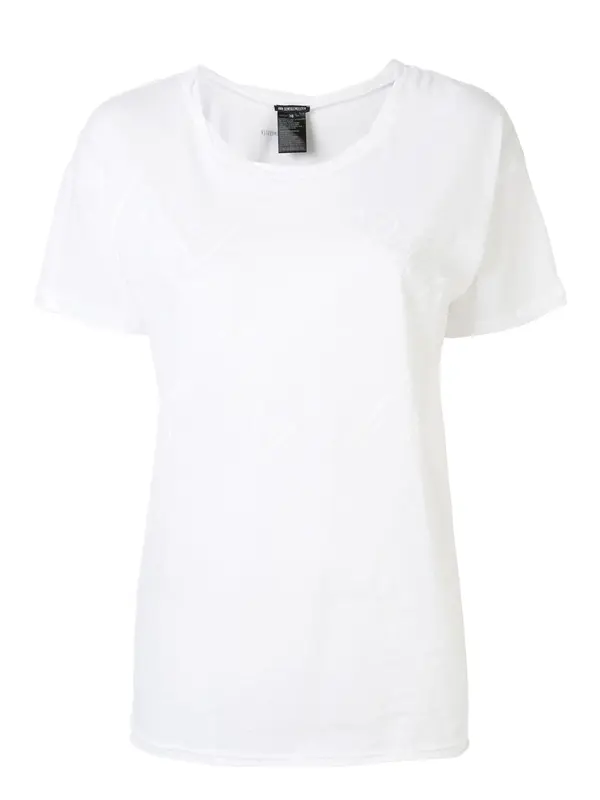 ANN DEMEULEMEESTER Tempest Print T-shirt - White
