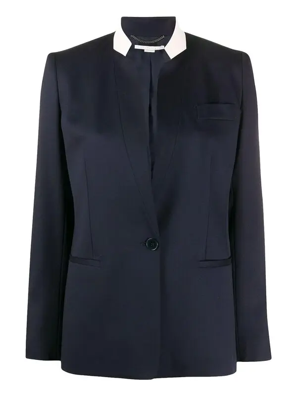Stella McCartney Florence Single-breasted Blazer - Blue