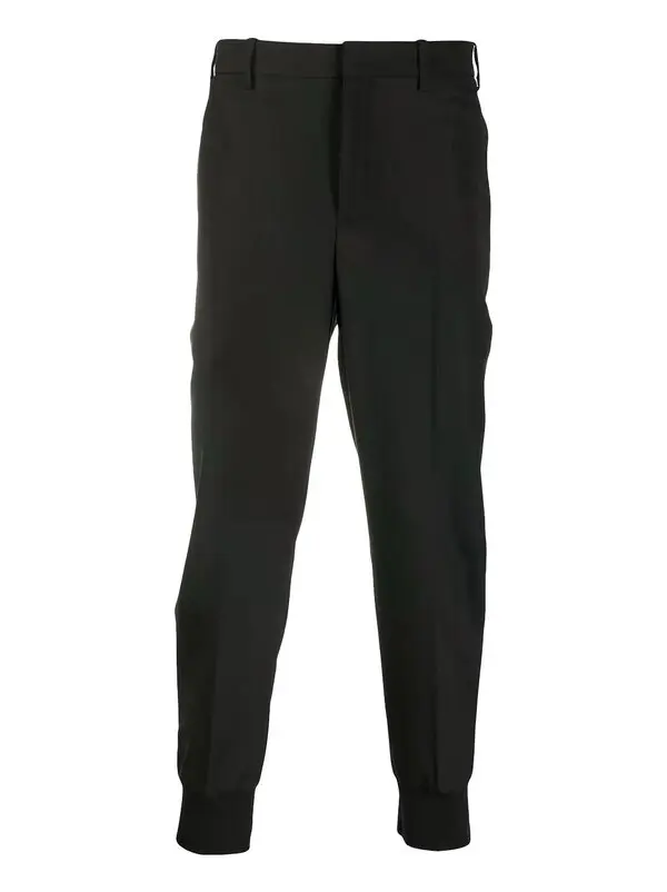 Neil Barrett Tailored Tapered Trousers - Black