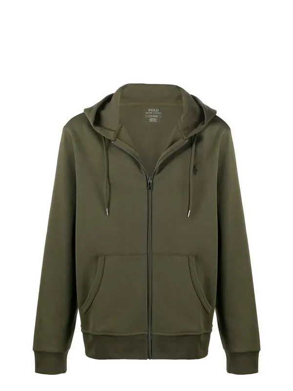 Polo Ralph Lauren Zipped Long-sleeved Hoodie - Green