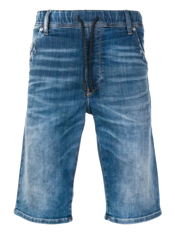 DIESEL® Joggjeans Regular Fit Denim Shorts - Blue