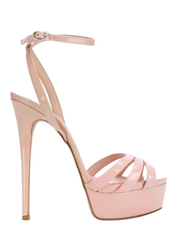LE SILLA Lola 140mm Platform Sandals - Neutrals
