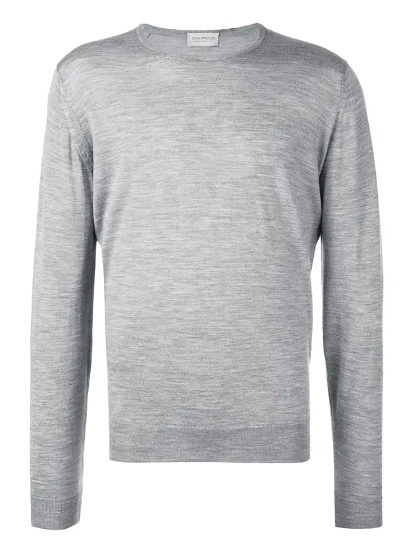 John Smedley Crew Neck Jumper - Grey
