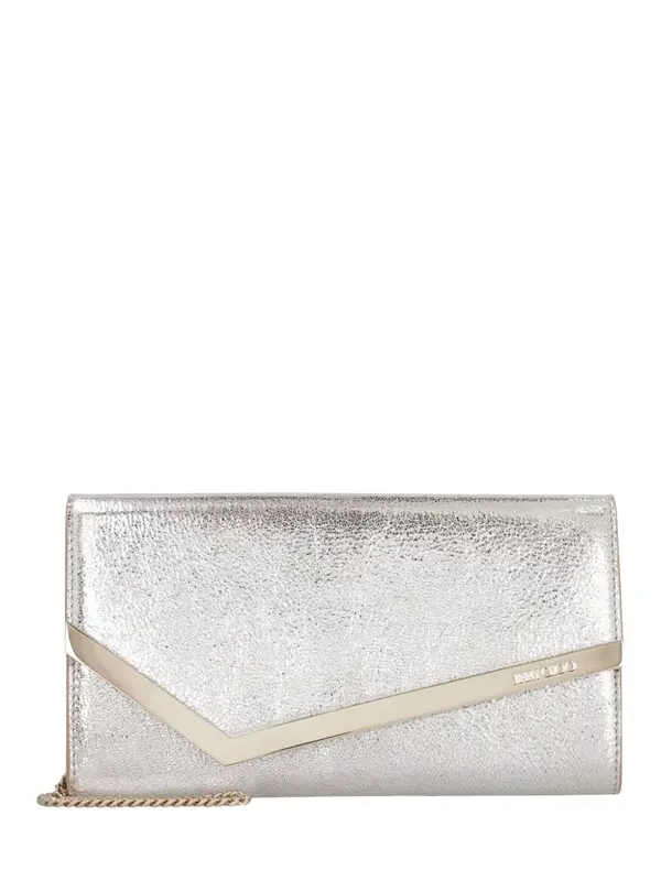 JIMMY CHOO Emmie Clutch - Metallic